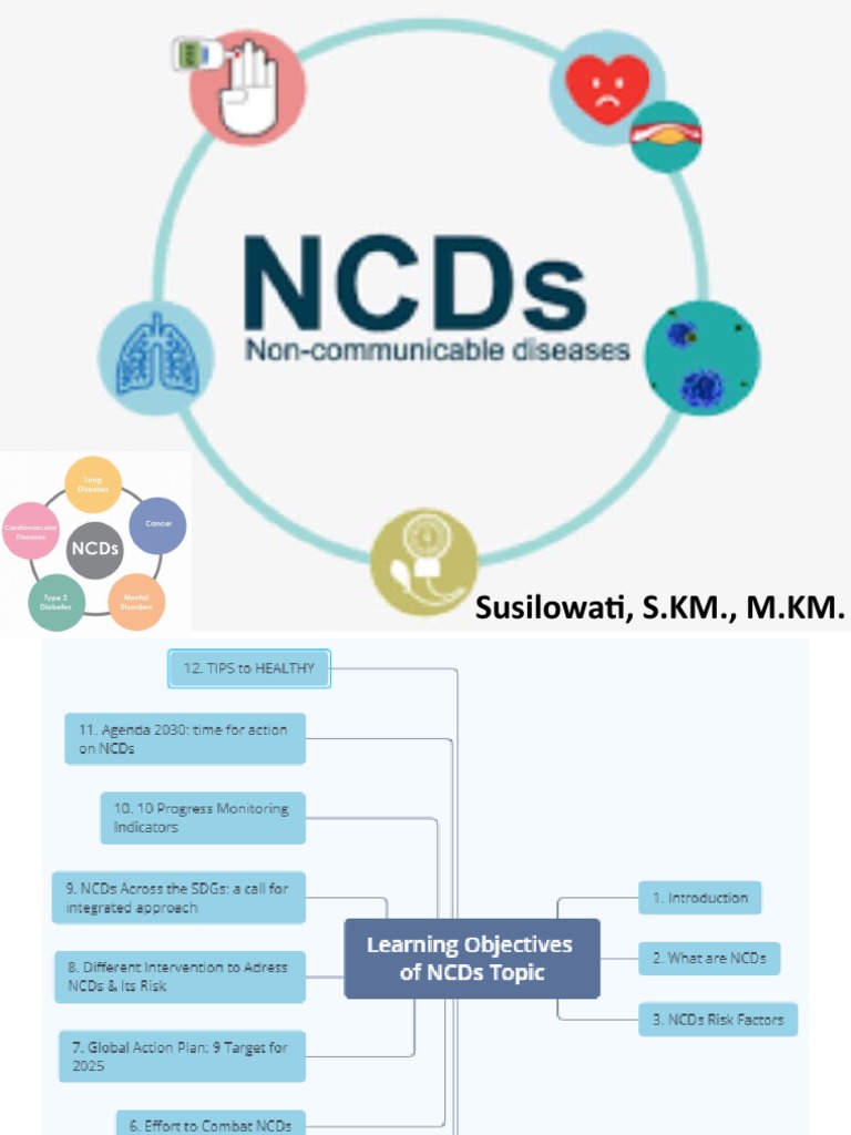 5 NON COMMUNICABLE DISEASES (NCDS) Edit | PDF | Non Communicable ...