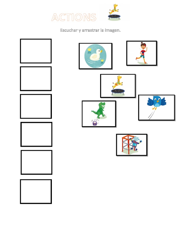 Liveworksheet Actions | PDF