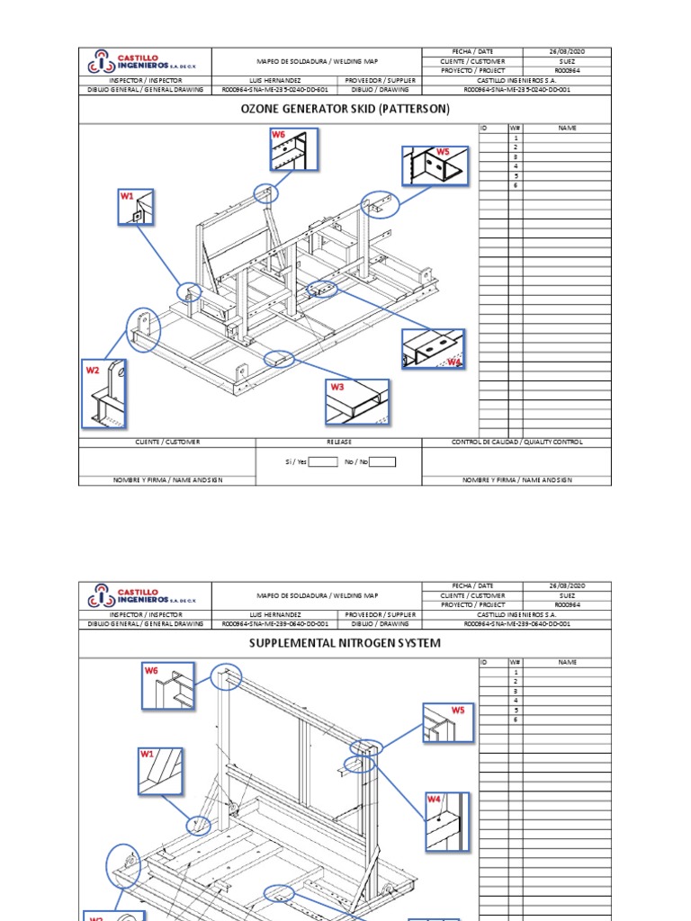 Weld Map | PDF