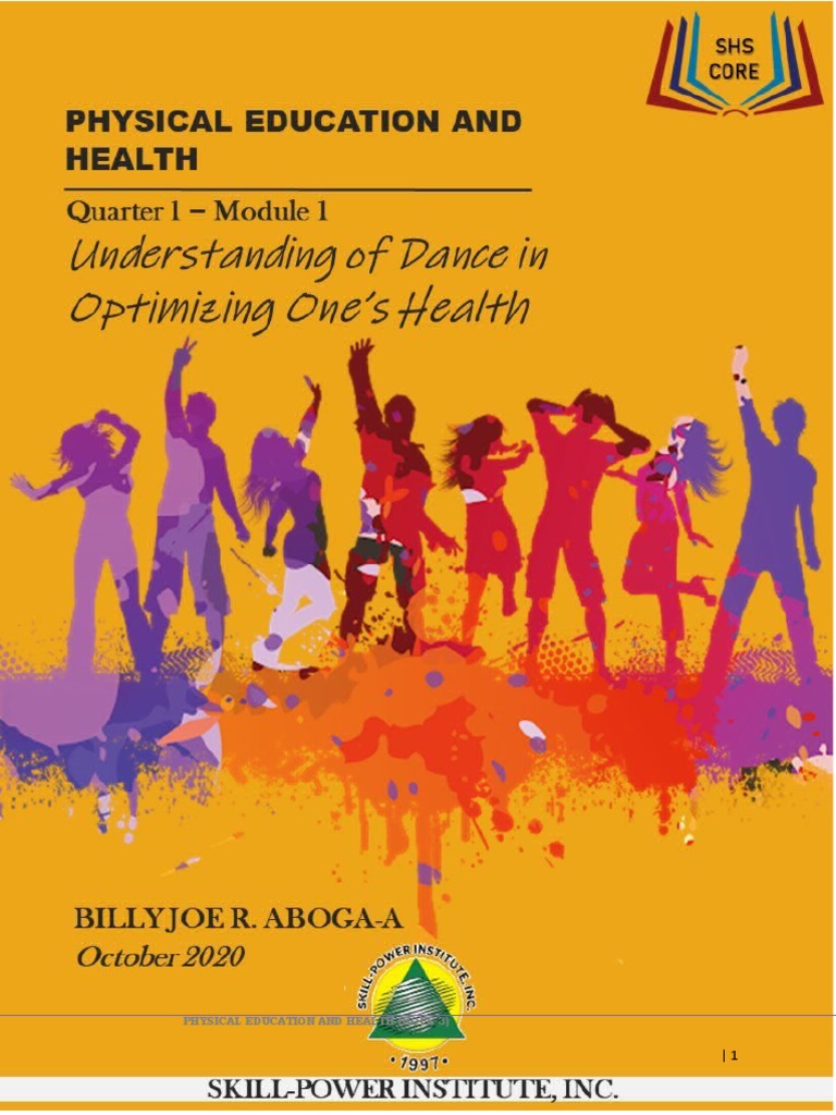 PE 12 Quarter 1-Module 1 | PDF | Ballet | Dances