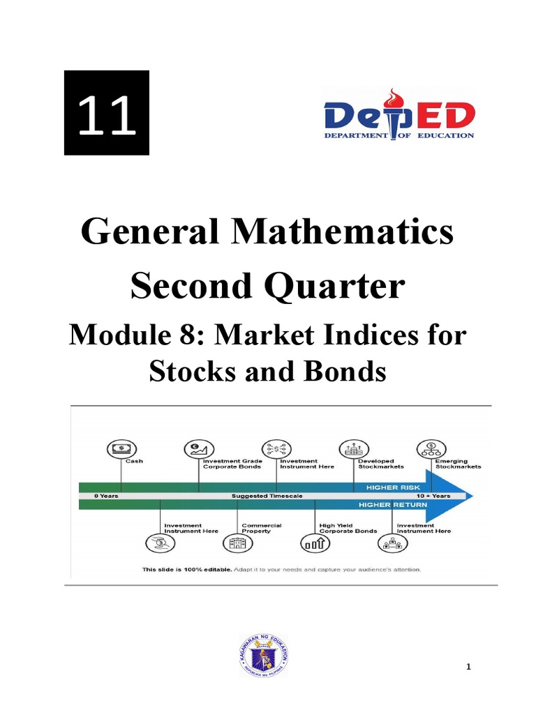 General Mathematics Q2 Module-8 | PDF | Stock Market Index | Bonds ...
