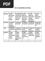 Piano Playing Test Rubric | PDF