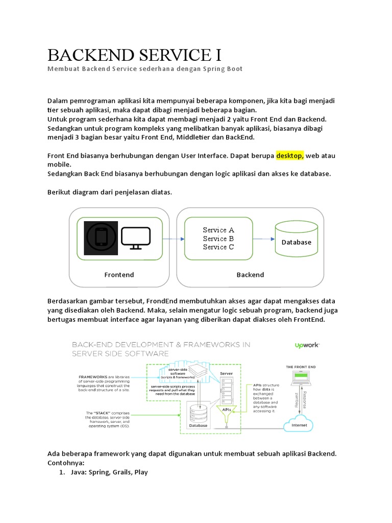 02a. BACKEND Tutorial | PDF