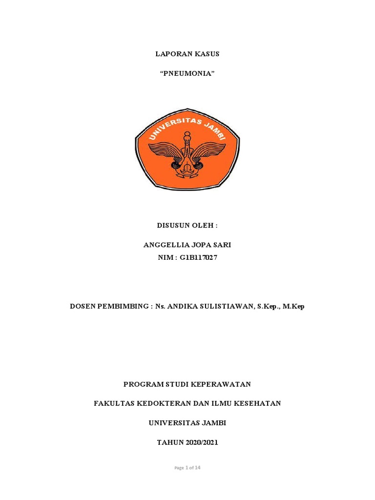 Laporan Kasus Pneumonia | PDF