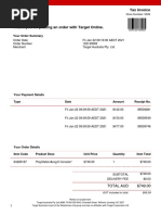 Target Receipt | PDF | Receipt | Invoice