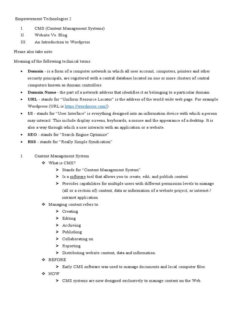 URL - Stands For "Uniform Resource Locator" Is The Address of The World ...