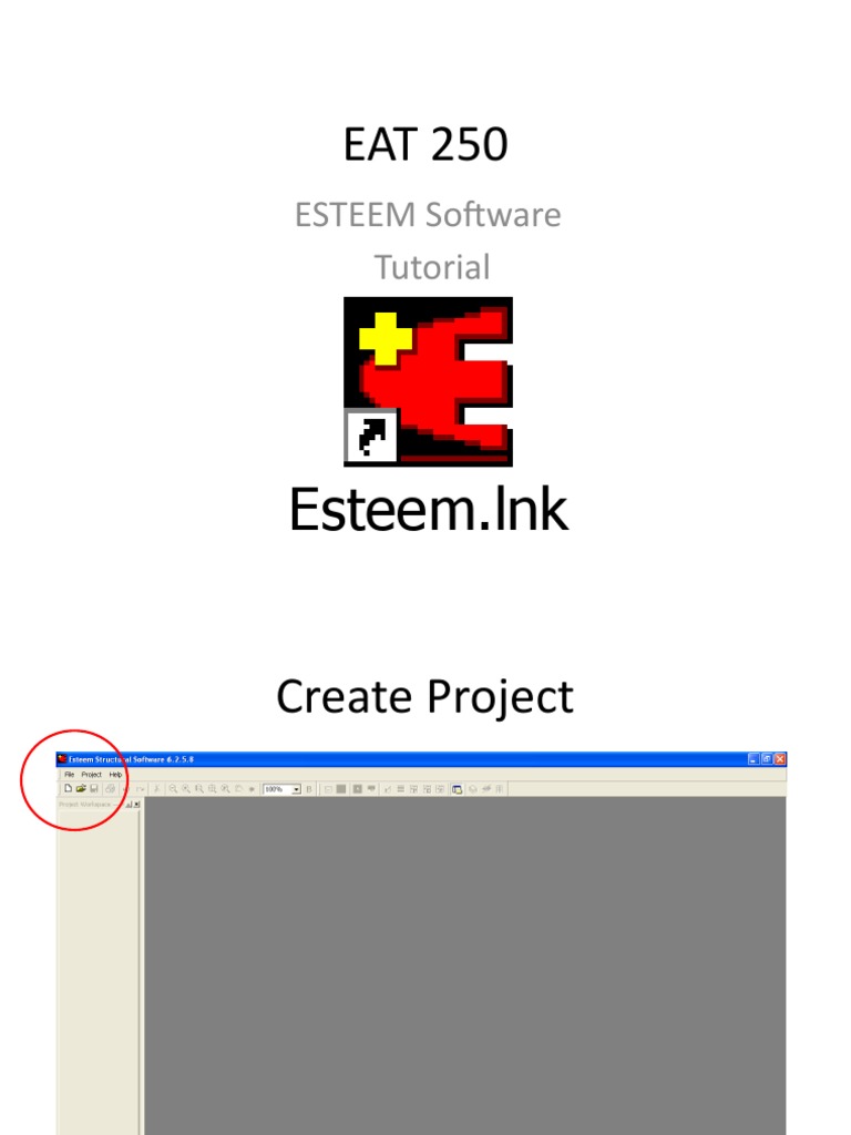 EAT 250 Esteem Software Tutorial | PDF | Beam (Structure) | Column