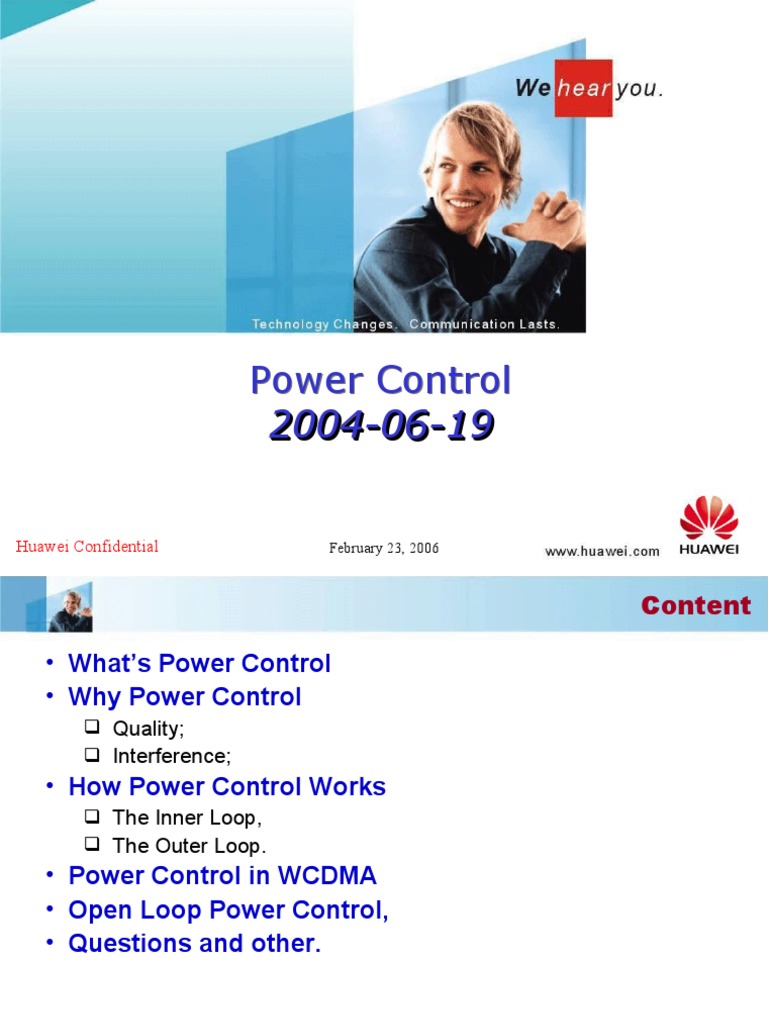 10-WCDMA RNO Power Control-20041217-A-1 (1) .0 | PDF | Telecommunications | Broadcast Engineering