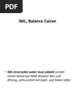 Cara Menghitung Balance Cairan Dan IWL | PDF