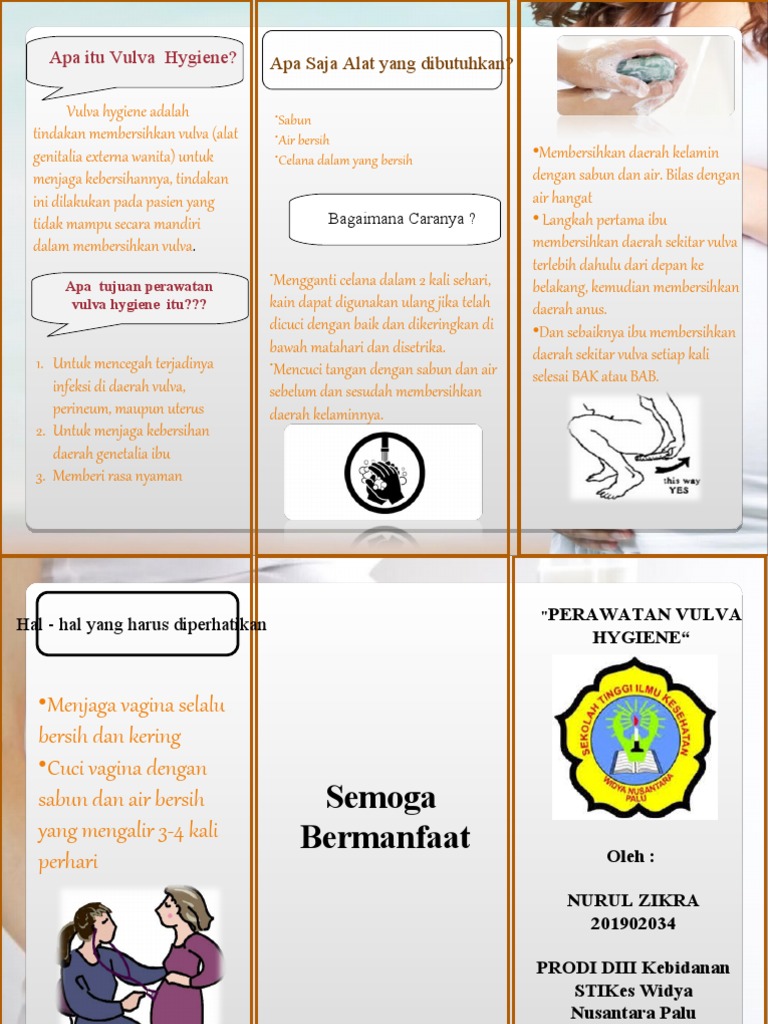 Leaflet Vulva Hygiene Zikra | PDF