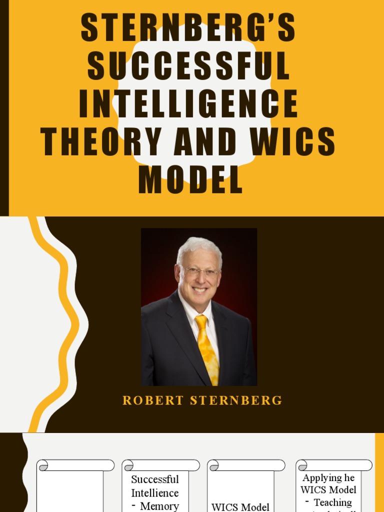 Sternberg's Successful Intelligence Theory and Wics Model | PDF