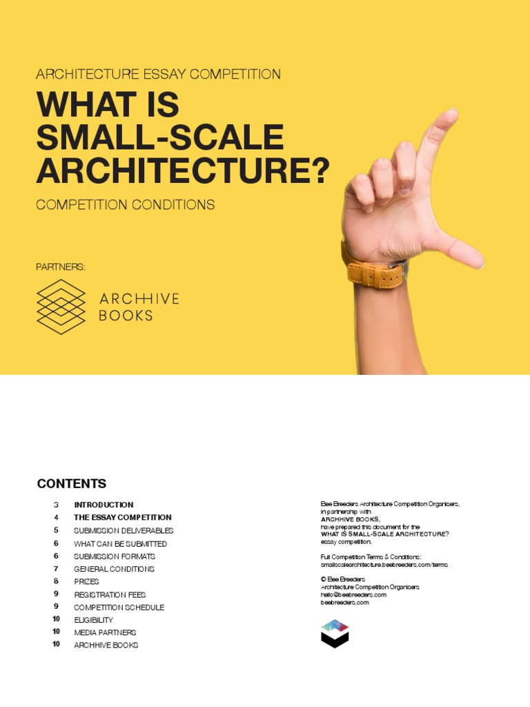 What Is Small Scale Architecture | PDF