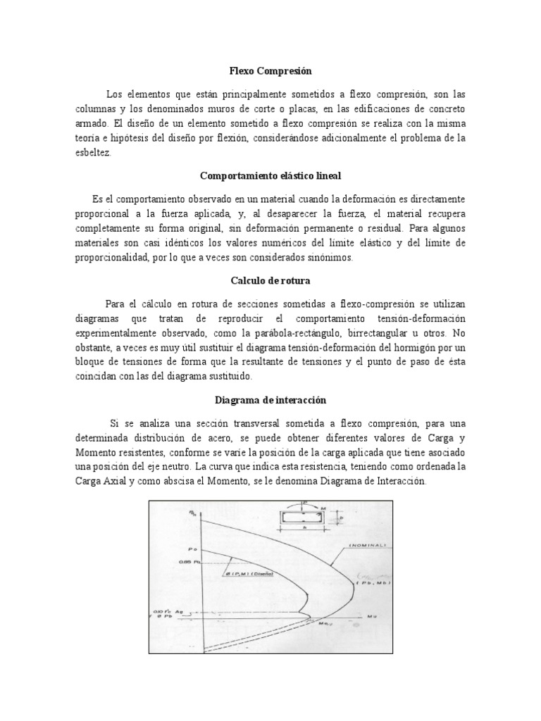 Flexo Compresión | PDF
