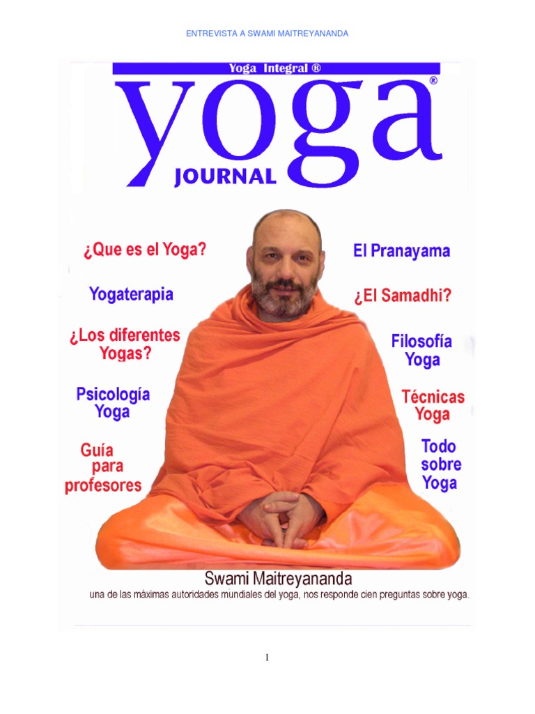 Que Es El Yoga - Swami Maitreyananda® | PDF | Tantra | Yoga