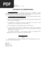 Affidavit of Transfer of Ownership (Electric Meter) | PDF