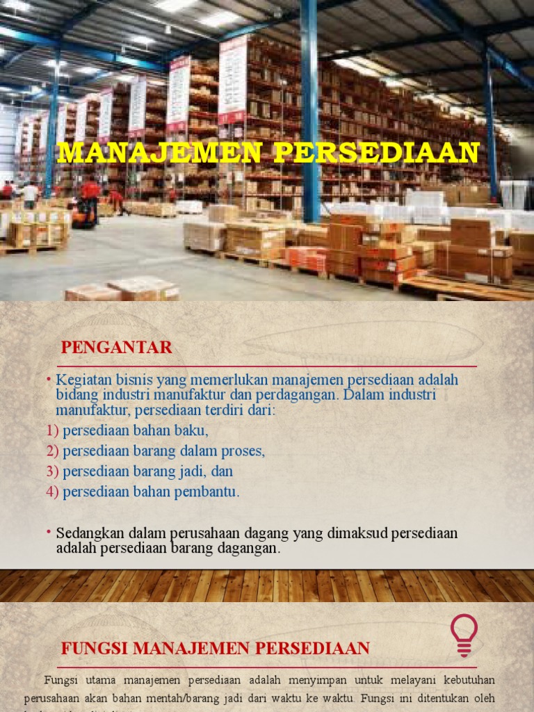 008-Manajemen Persediaan | PDF