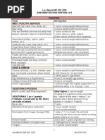 OPTAVIA Lean and Green | PDF | Leaf Vegetable | Salad