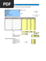 CIQ - Excel Cheat Sheet June 2012 | PDF | Book Value | Earnings Before ...