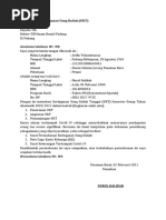 Contoh Surat Keringanan Biaya Sekolah | PDF