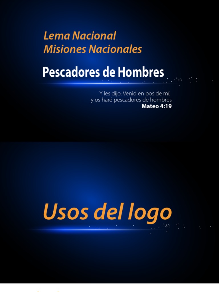 Uso Del Logo Misiones Nacionales - 1 | PDF