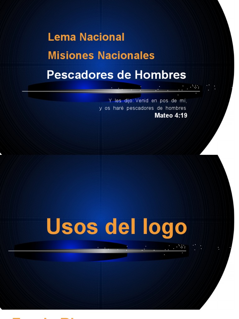 Uso Del Logo Misiones Nacionales - 1 | PDF