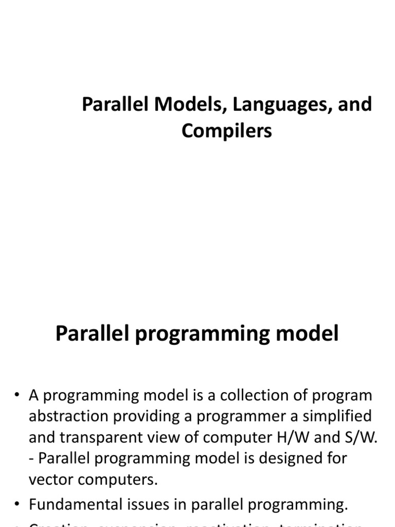 ACA Unit 8 - 1 | PDF | Message Passing | Parallel Computing ACA Unit 8 - 1 | PDF | Message Passing | Parallel Computing