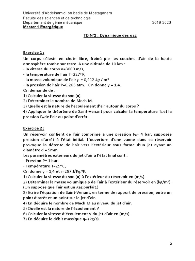 TD N°2 Gazo 2020 | PDF | Méthodes et références pédagogiques | Technologie et ingénierie