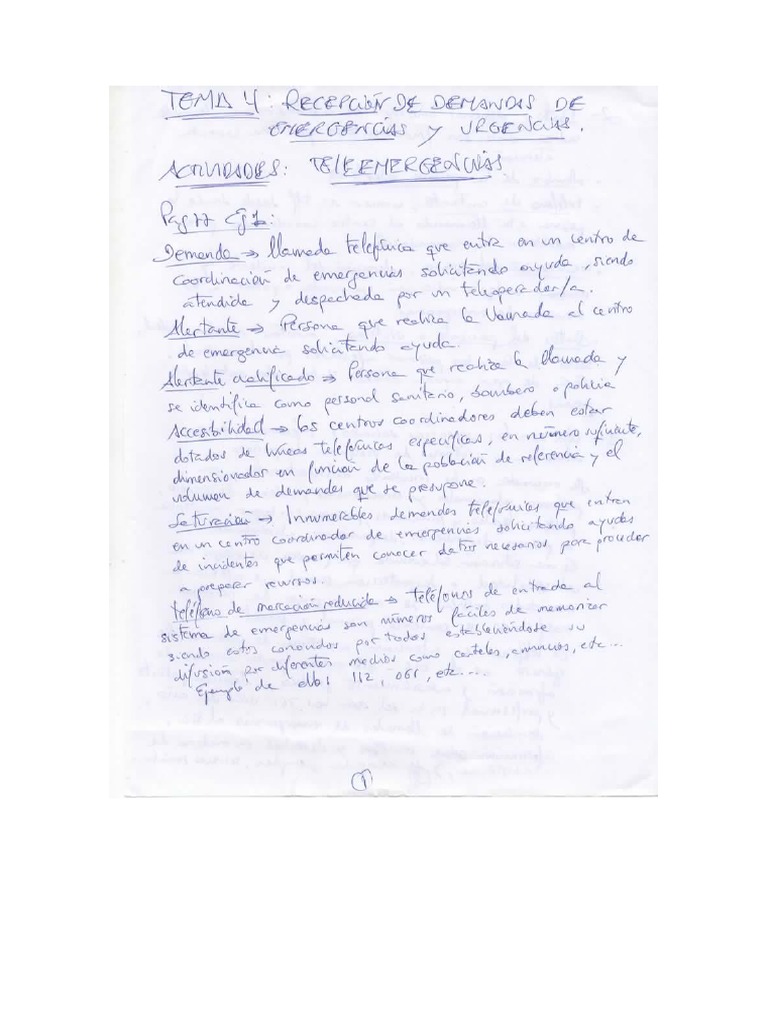Act. Tema 4 Teleemergencias | PDF