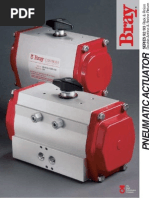 Catalogo Actuador Bray | PDF | Valve | Actuator
