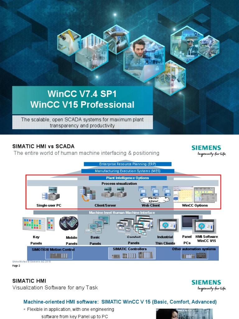 Webinar WinCC SCADA NL 29052018 | PDF | Programmable Logic Controller ...