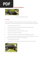 Isometric Exercises | PDF | Strength Training | Physical Exercise