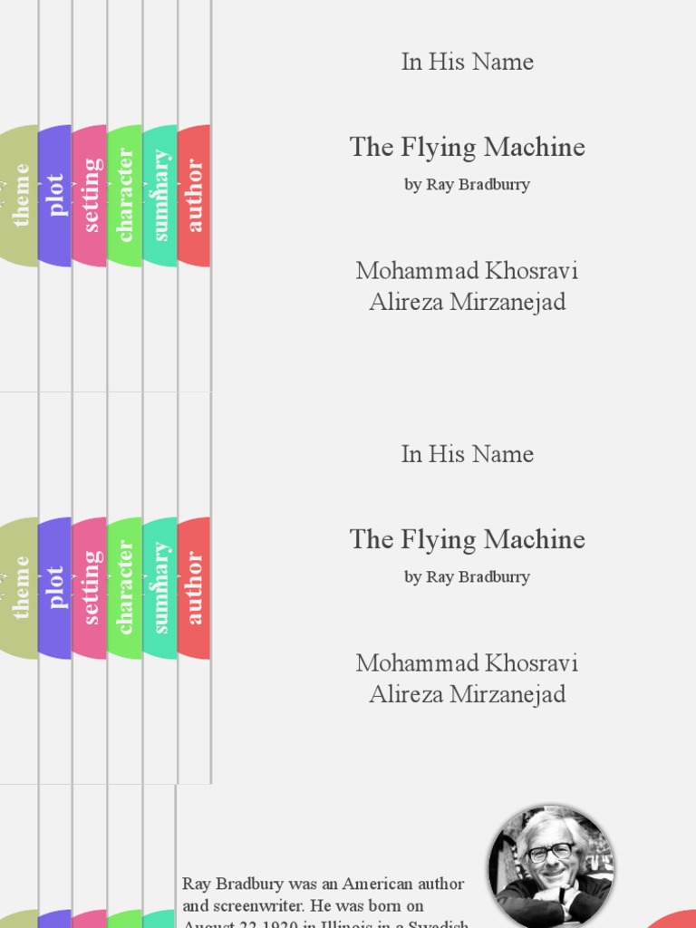 In His Name: The Flying Machine | PDF | Ray Bradbury