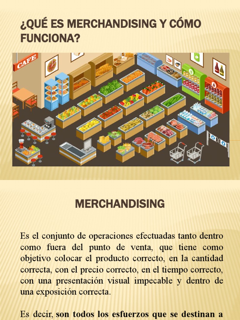 Qué Es Merchandising y Cómo Funciona | PDF | Comercialización | Marketing