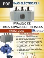 CONEXIÓN Dy5 EN LUGAR DE Dy11 | PDF | Transformador | Ingeniería de la ...