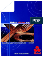 Maksal Copper Pipes Catalog | PDF