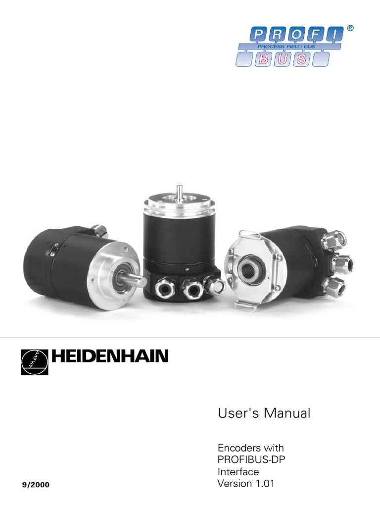 Encoders With PROFIBUS-DP User Manual | PDF | Bit | String (Computer ...