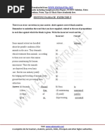 Determiners Class 10 WORKSHEET | PDF | Home & Garden