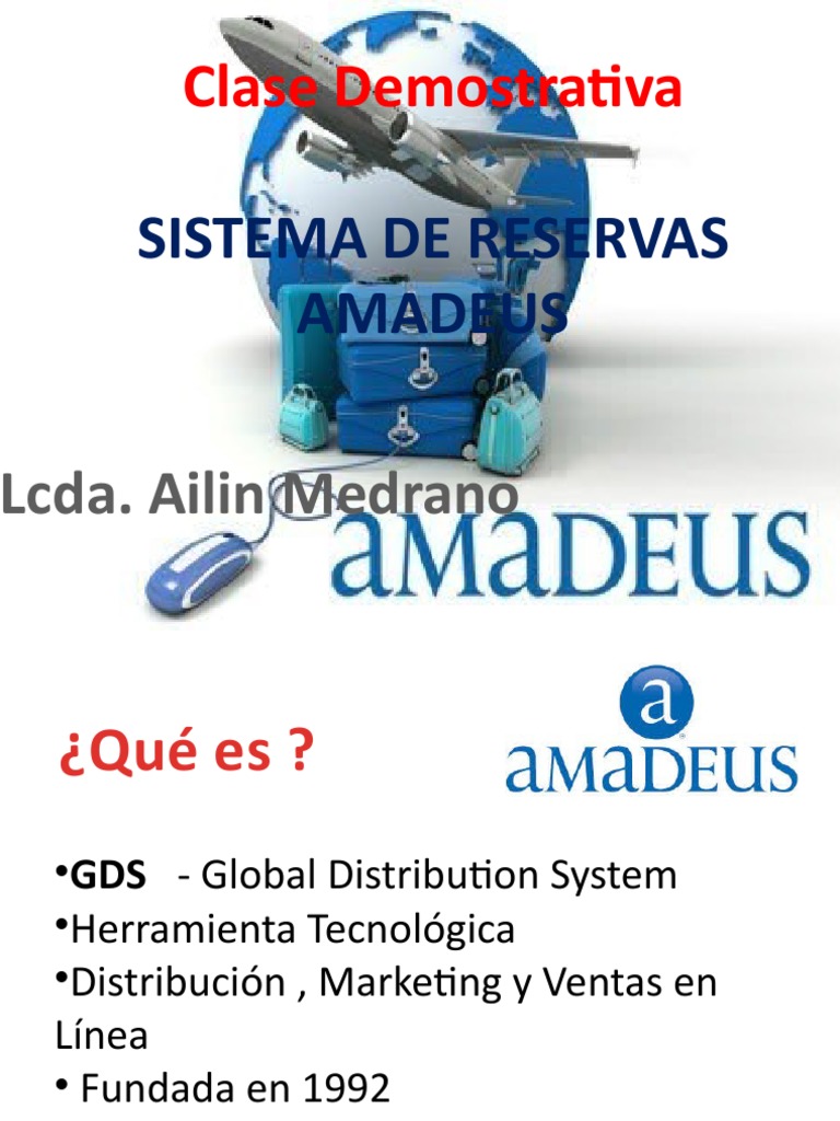 Amadeus Diapositivas CLASE PRUEBA