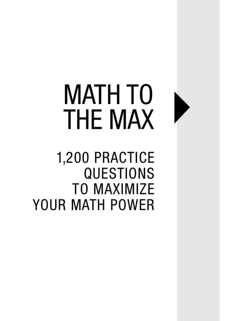 Mathtothe Max | PDF | Subtraction | Elementary Mathematics