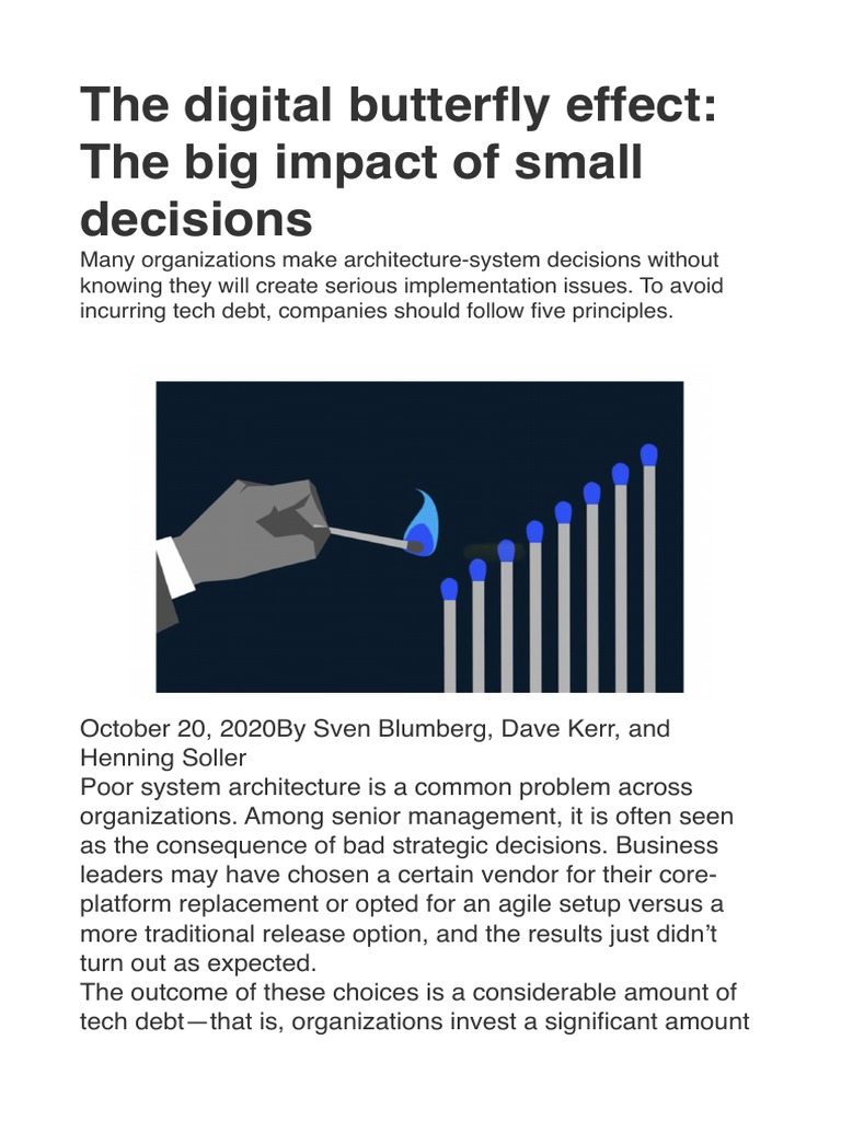 The Digital Butterfly Effect | PDF | Automation | Governance