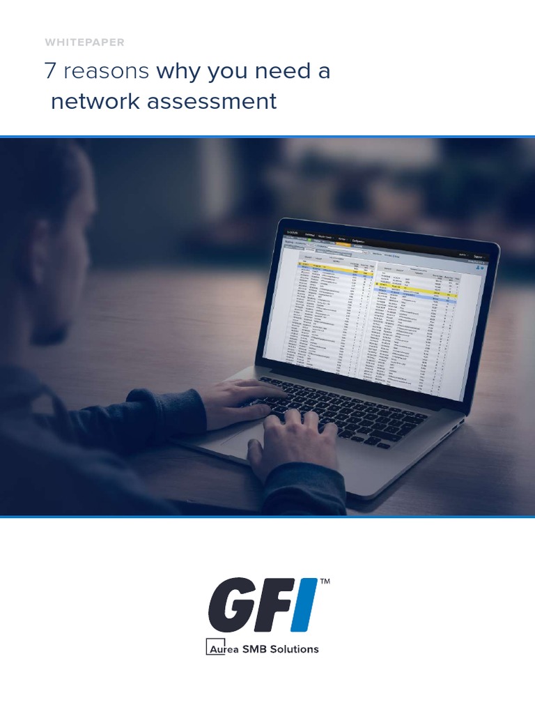 7 Reasons Why You Need A Network Assessment: Whitepaper | PDF ...