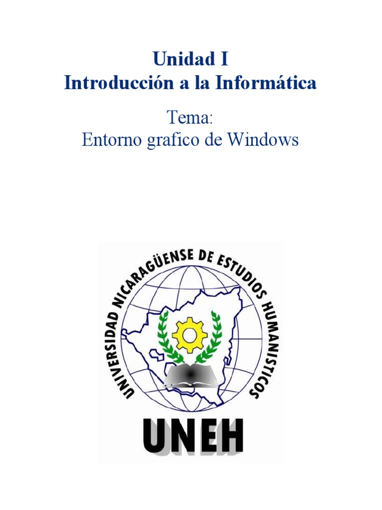 Entorno Gráfico de Windows | PDF | Plataformas de computación ...