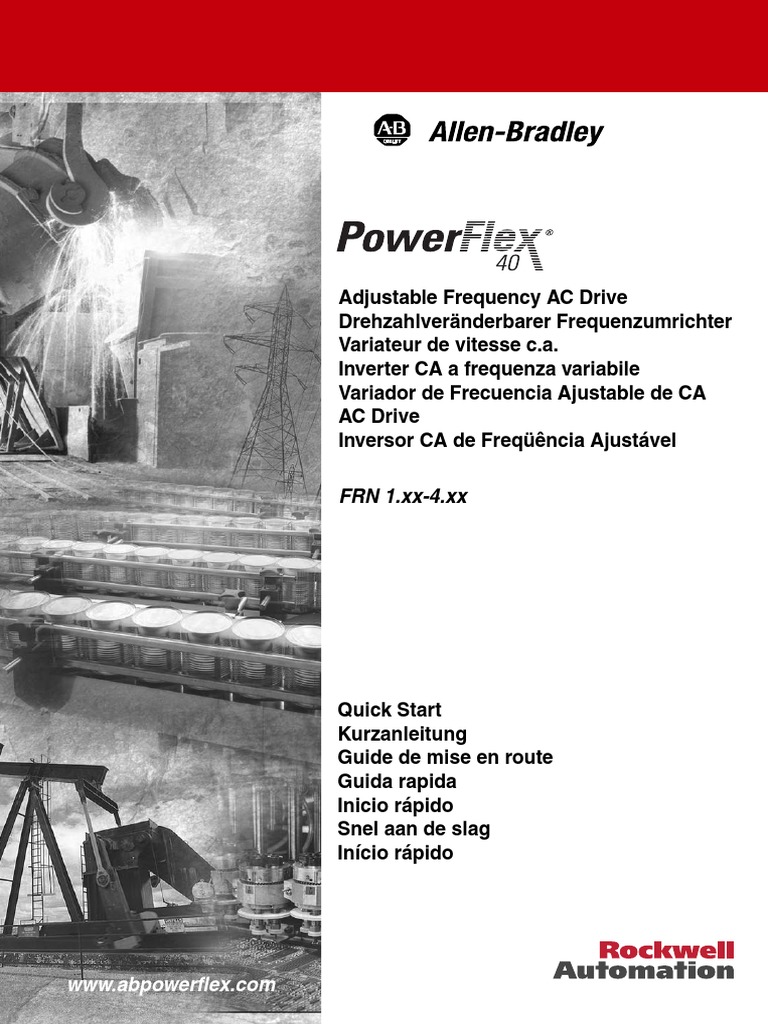 Manual PowerFlex 40 Allen Bradley | PDF | Electrostatic Discharge | Alternating Current