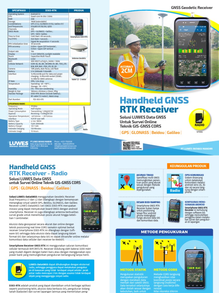 GNSS RTK Radio 2019 | PDF | Global Positioning System | Computer Science