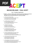 ACEPT Test Preparation Guide 2021 | PDF | Virus | Archaeology