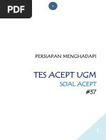 Prediksi Soal Tes Acept UGM 2021 | PDF | Microscope | Electron Microscope