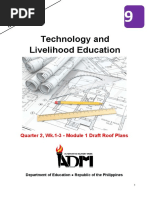 Technical Drafting 9 - Draft Roof Plans | PDF | Roof | Civil Engineering