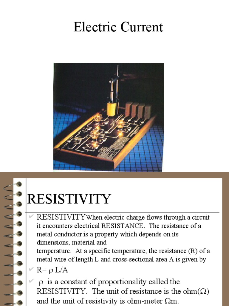 Understanding Electrical Concepts: Resistivity, Temperature Effects on ...