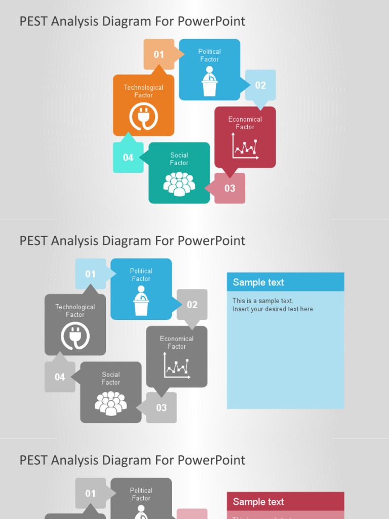 FF0262 01 Pest Analysis Diagram For Powerpoint | PDF | Business | Economies