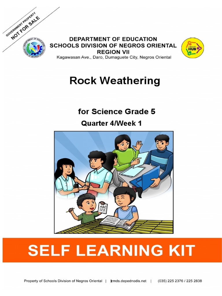 Rock Weathering: For Science Grade 5 | PDF | Weathering | Rock (Geology)